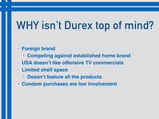 Durex Assignment | PPT