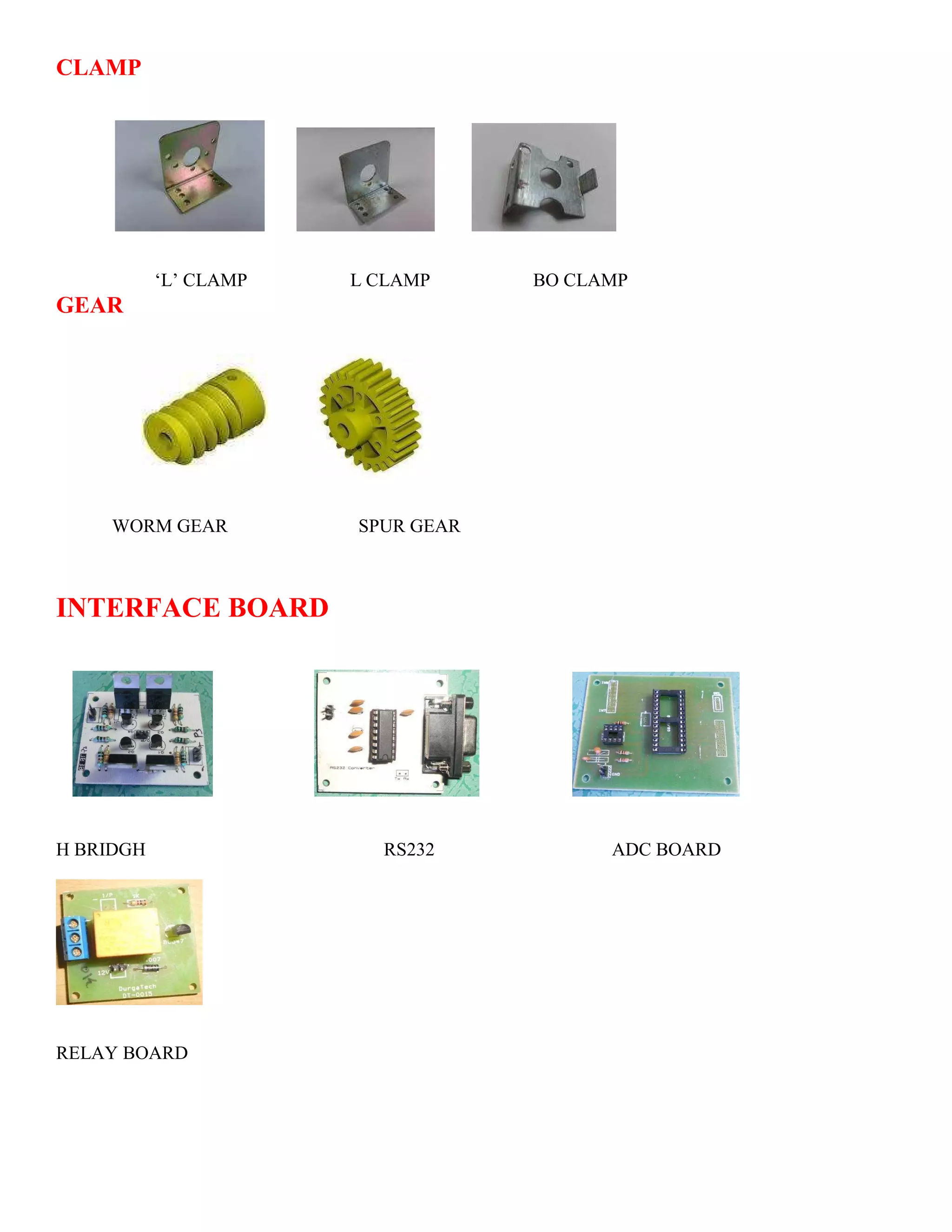 EMBEDDED PROJECTS BASED COMPONANTS | PDF