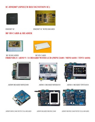 EMBEDDED PROJECTS BASED COMPONANTS | PDF