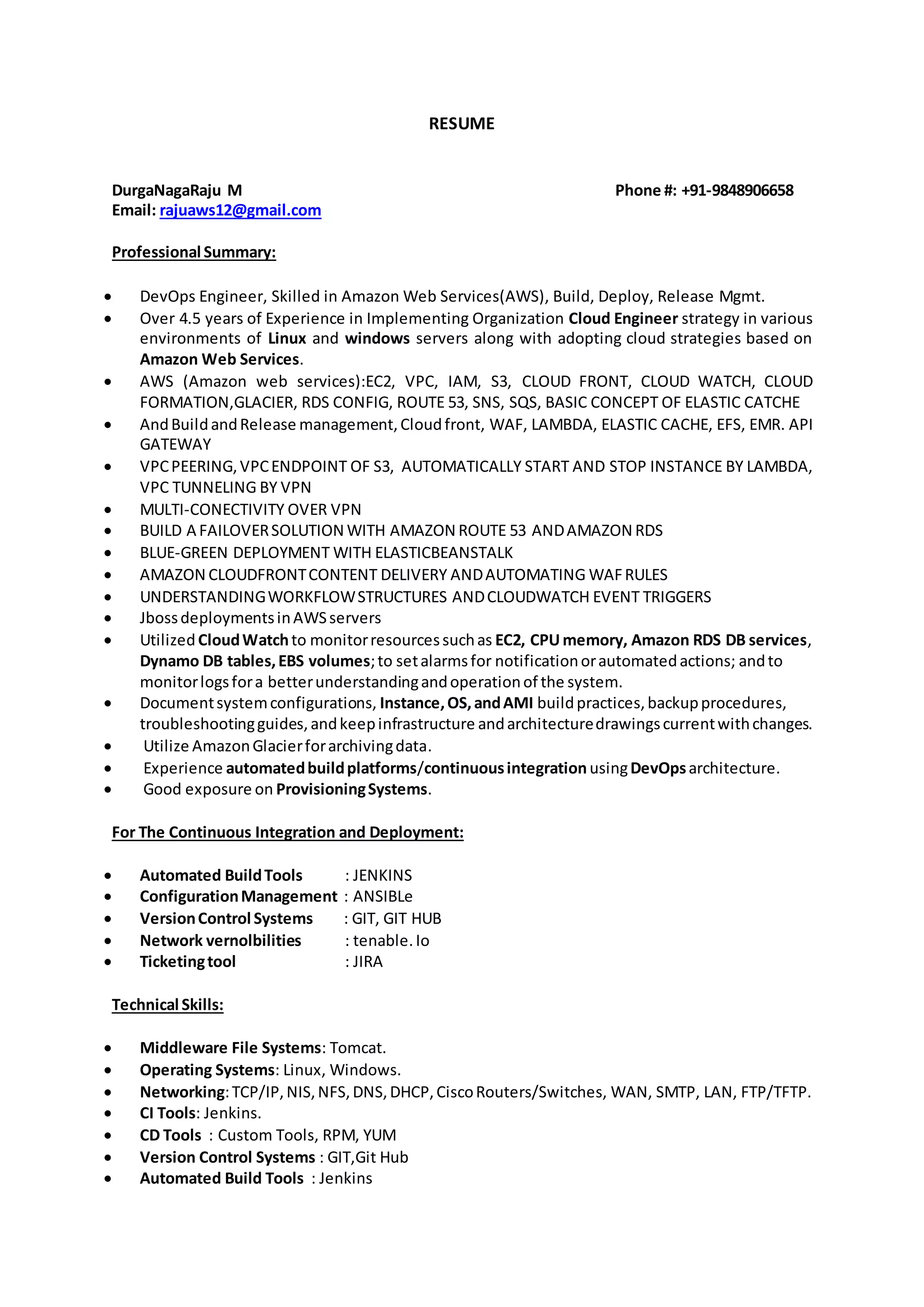 Durga nagaraju aws_profile | DOCX