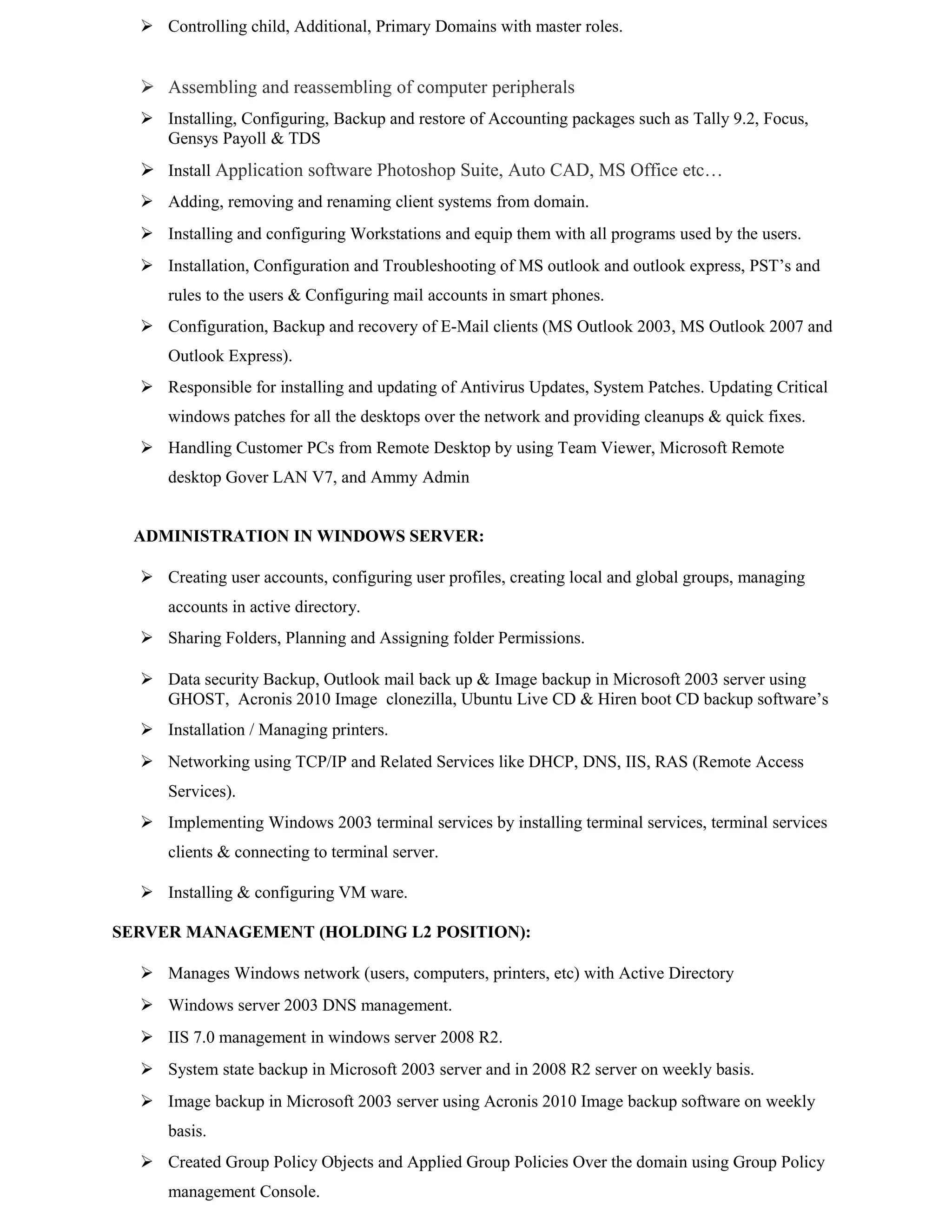 Durga prasad resume | PDF