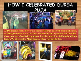 Durga puja | PPTX