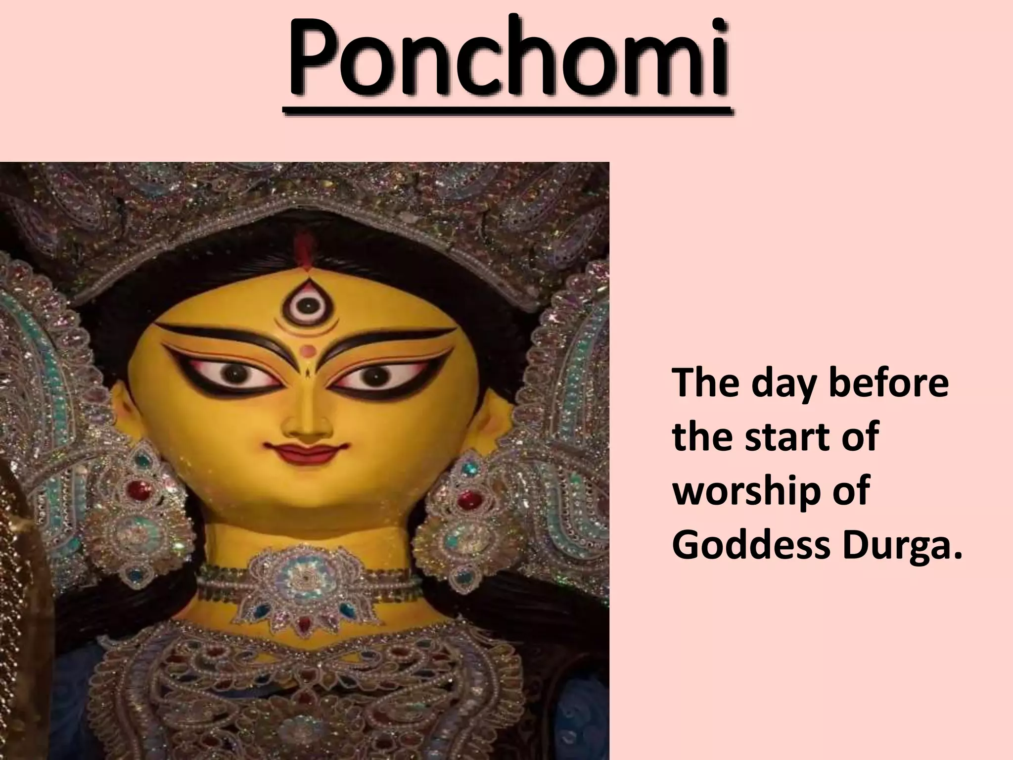 Durga Puja powerpoint presentation | PPTX
