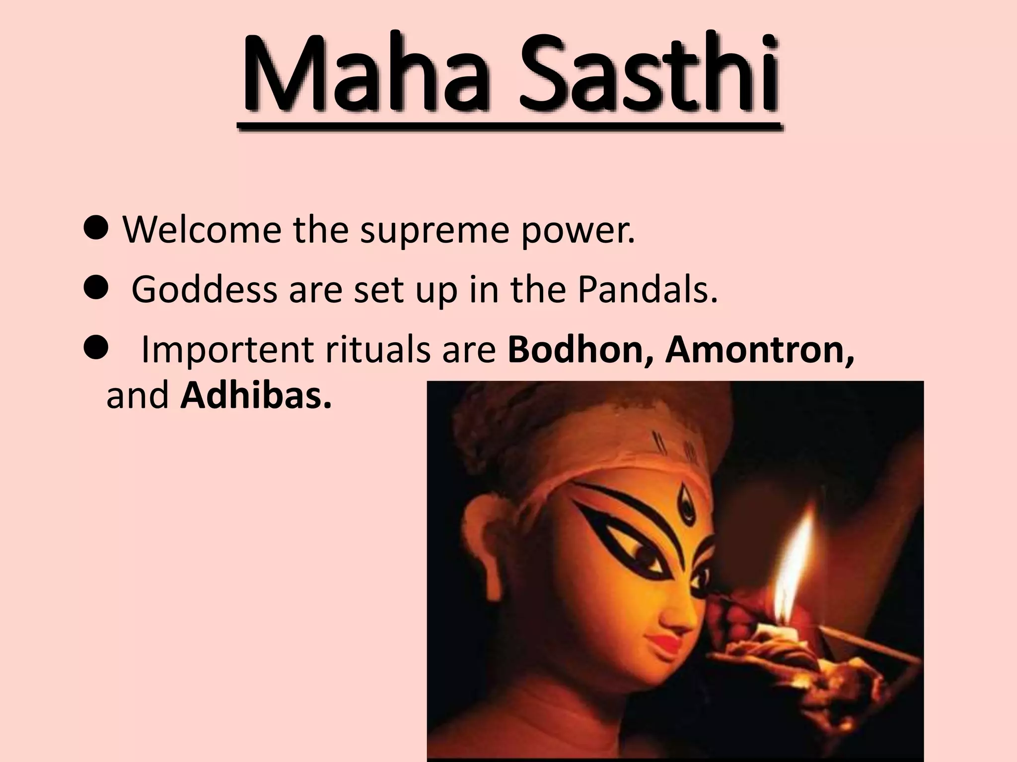 Durga Puja powerpoint presentation | PPTX
