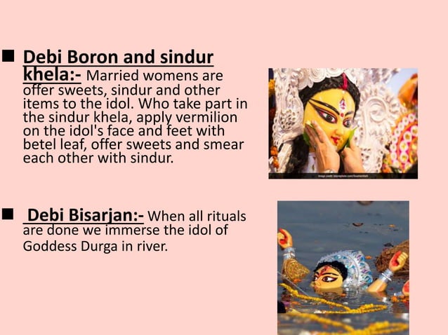 Durga Puja powerpoint presentation | PPTX | Hinduism | Religion & Spirituality