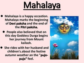 Durga Puja powerpoint presentation | PPTX