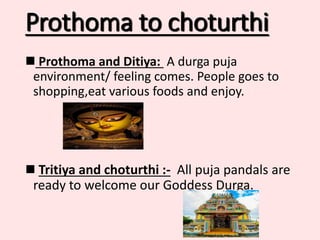 Durga Puja powerpoint presentation | PPTX