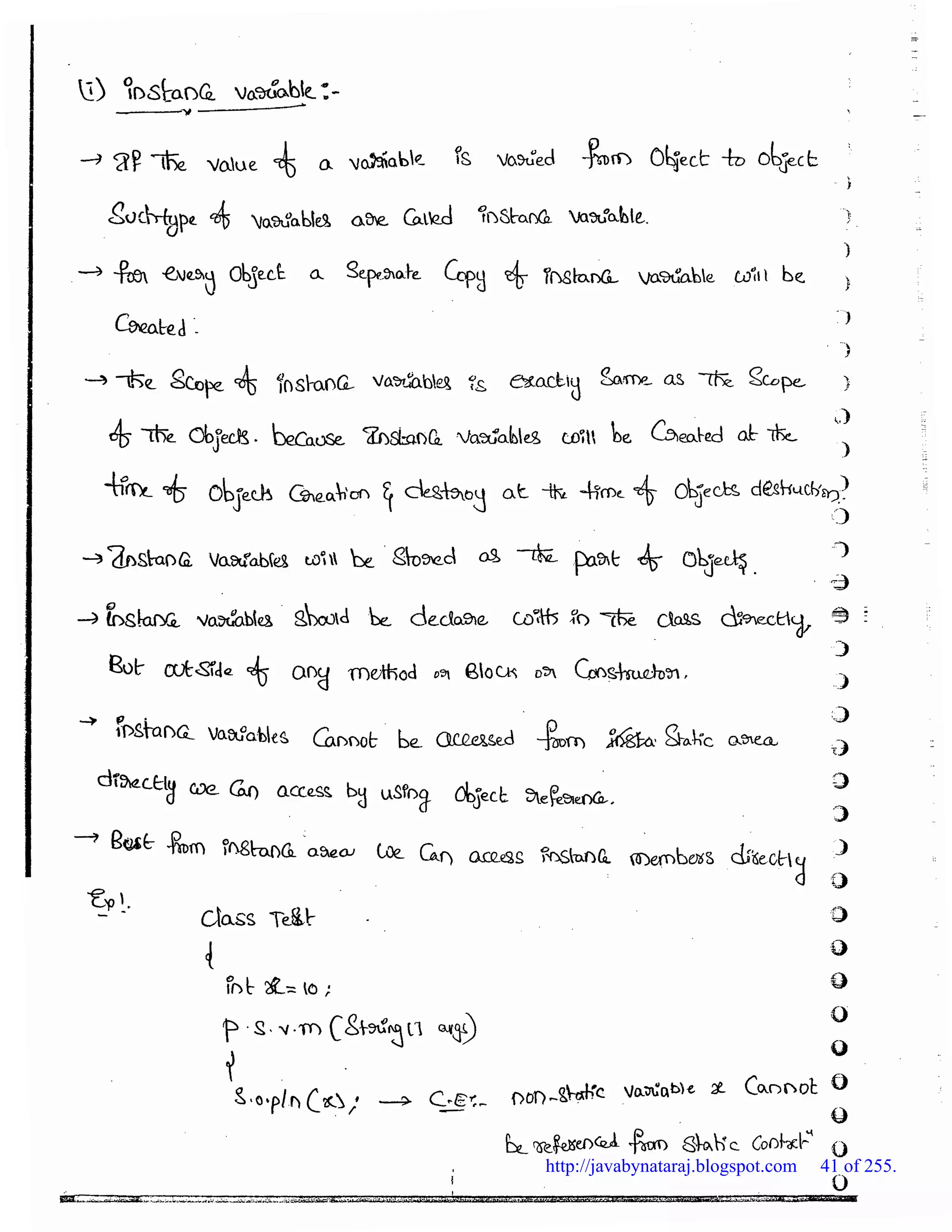 Durga soft scjp-notes-part-1-javabynataraj | PDF