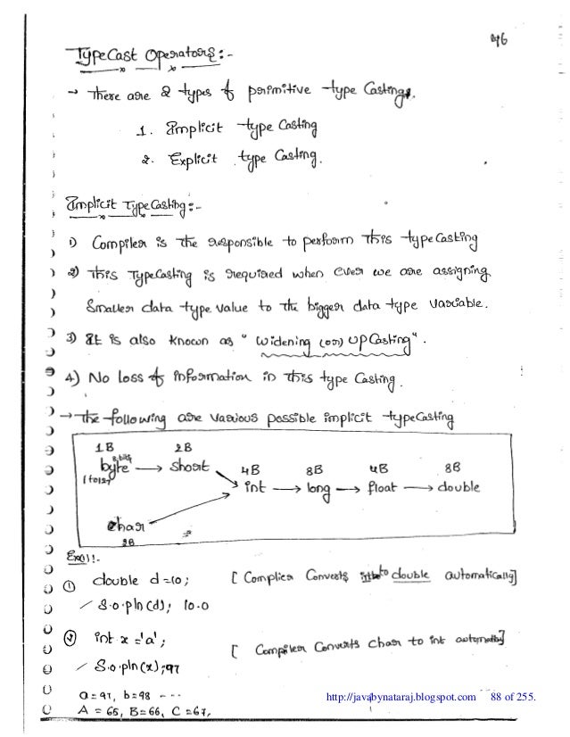 Durga soft scjp-notes-part-1-javabynataraj