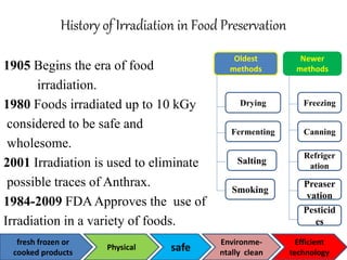 IRRADIATION OF FISHERIES PRODUCT | PPTX
