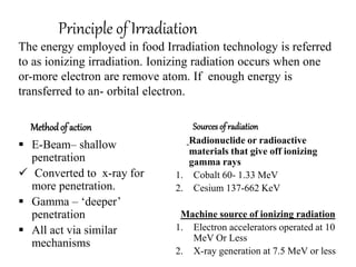 IRRADIATION OF FISHERIES PRODUCT | PPTX