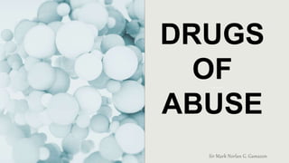 SIX CLASSIFICATIONS OF DRUGS.pptx