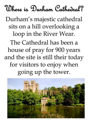Durham cathedral booklet | PPTX