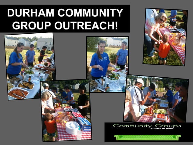 Durham community group outreach | PPT