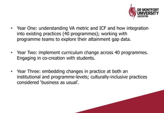 Strategic Visions & Values: Inclusive Curricula and Leadership in Learning and Teaching | PPT