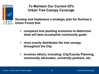 Durham tree canopy assessment 2017 | PDF