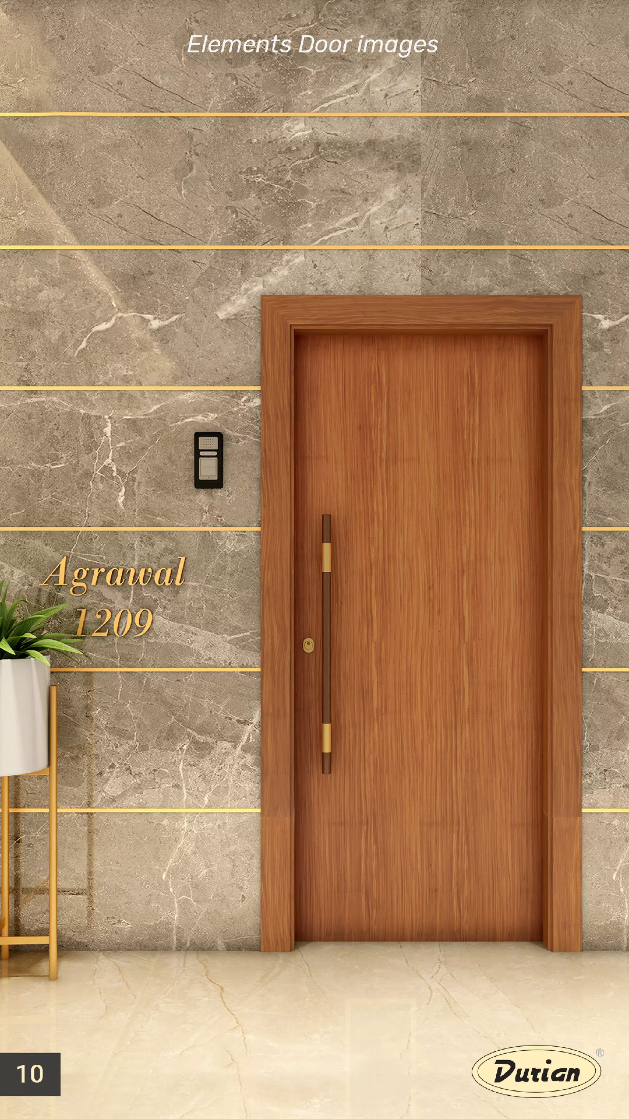 Durian doors for creating a beautiful first impression | PDF