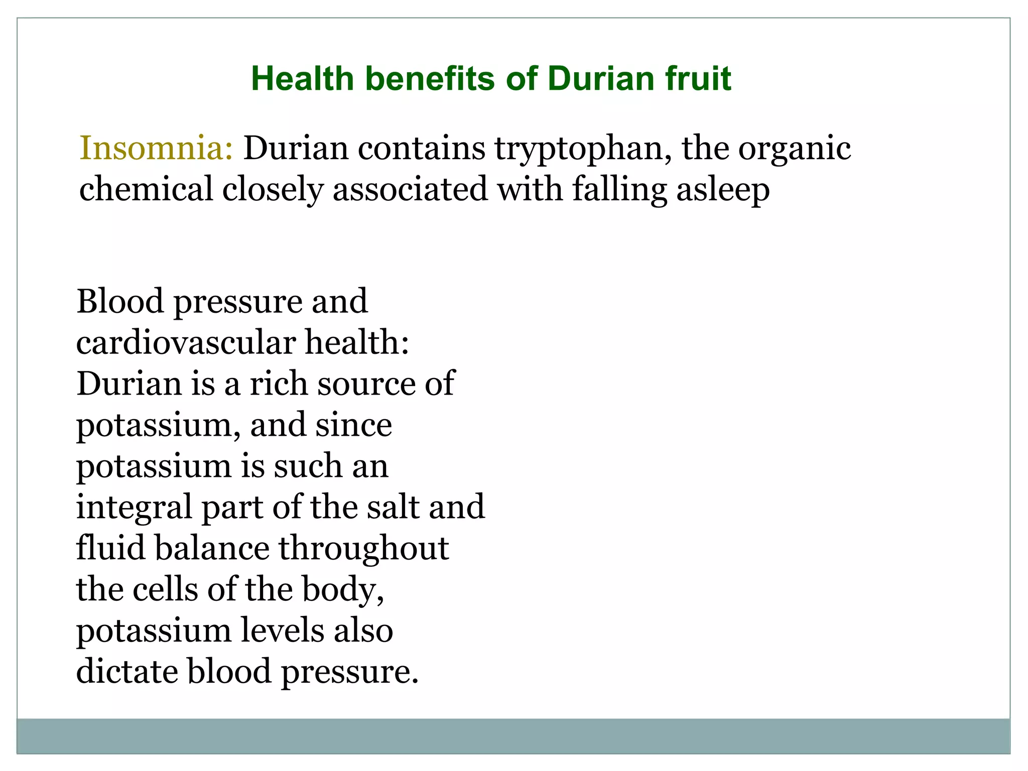 Durian fruit | PPTX