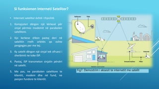 Detyre Kursi - Sateliti si alternative per internet kudo | PPTX