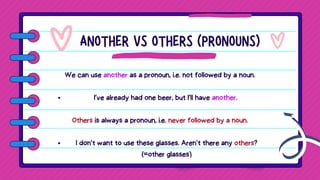DURING, FOR AND WHILE, ANOTHER, OTHERS , ETC.pdf
