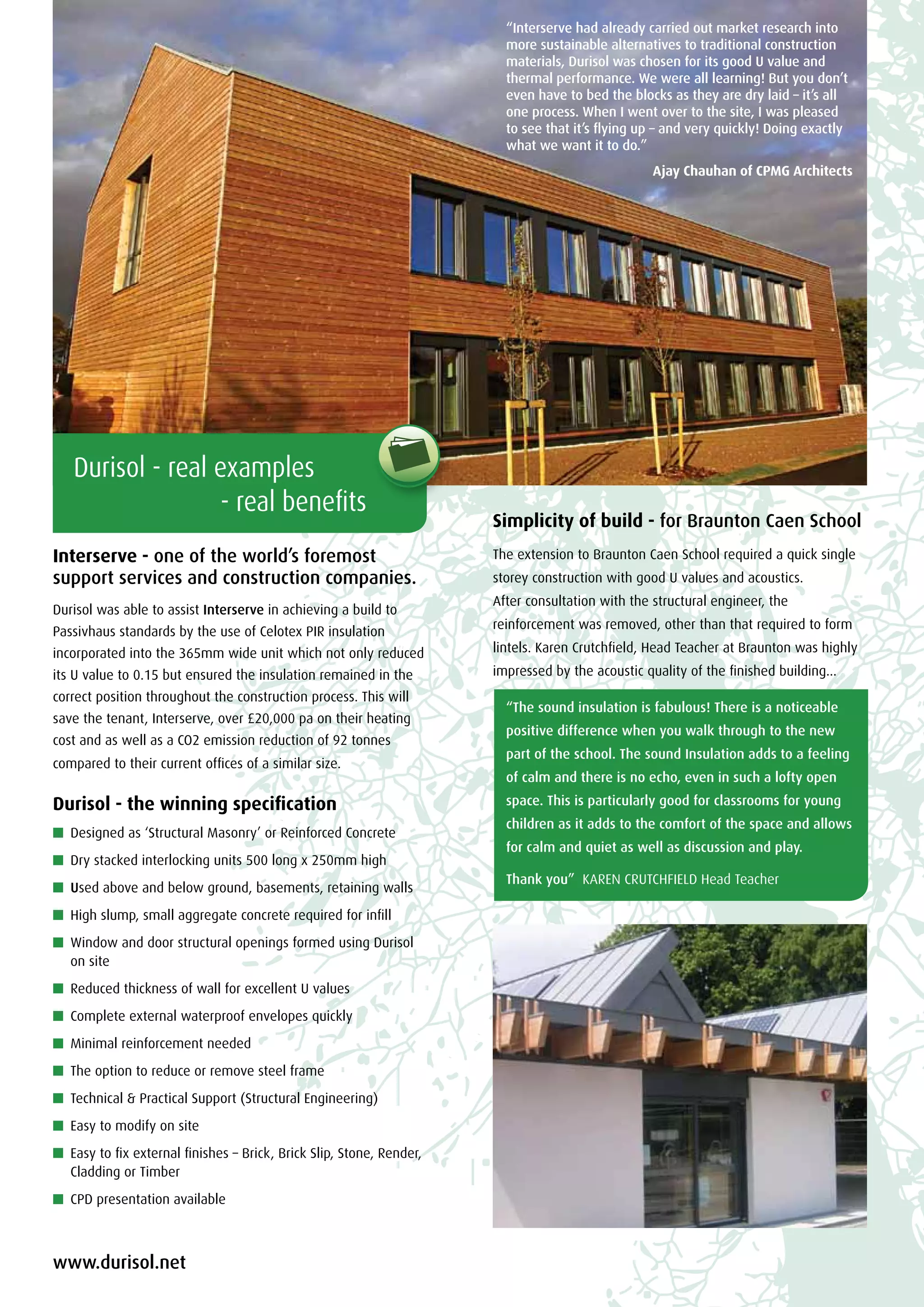 Durisol Brochure | PDF