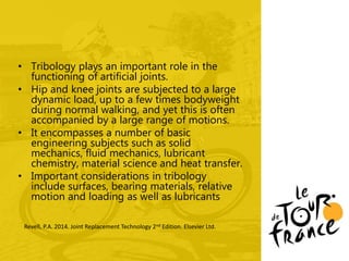 DUR Joint and Artificial Joint Tribology.pptx