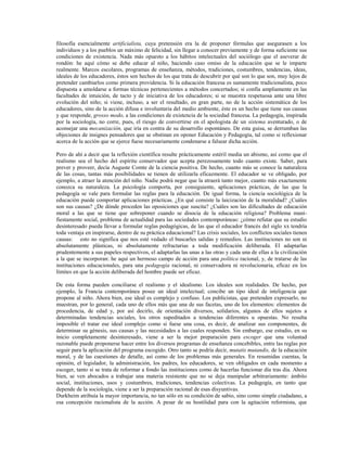 Durkheim e. educación y sociología | PDF