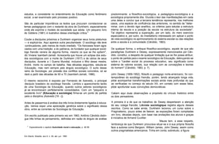 Durkheim e a sociologia da educação no brasil | PDF