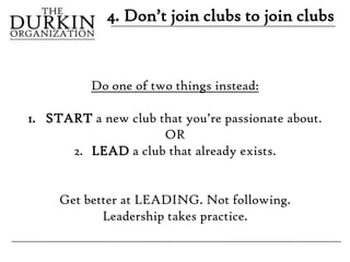 Durkin's Top Ten List | PPT