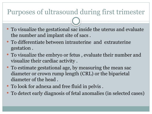 Ultrasonography for first trimester women.pptx