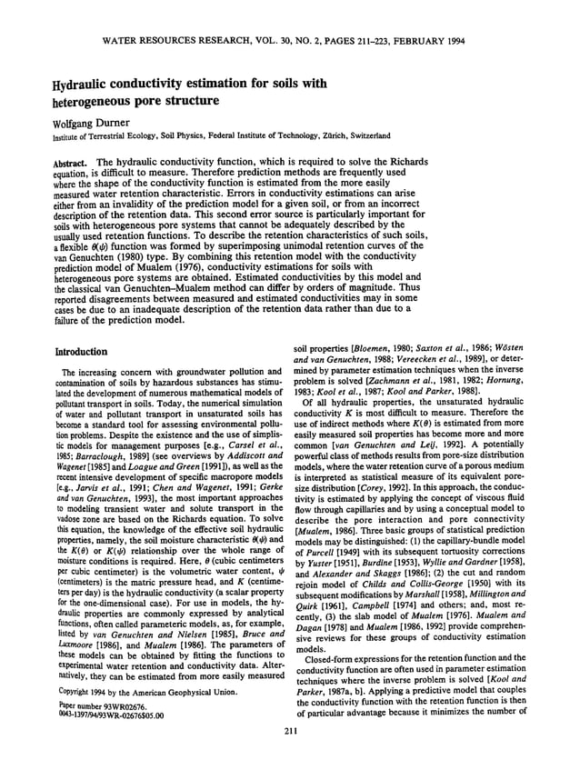 Durner 1994 | PDF