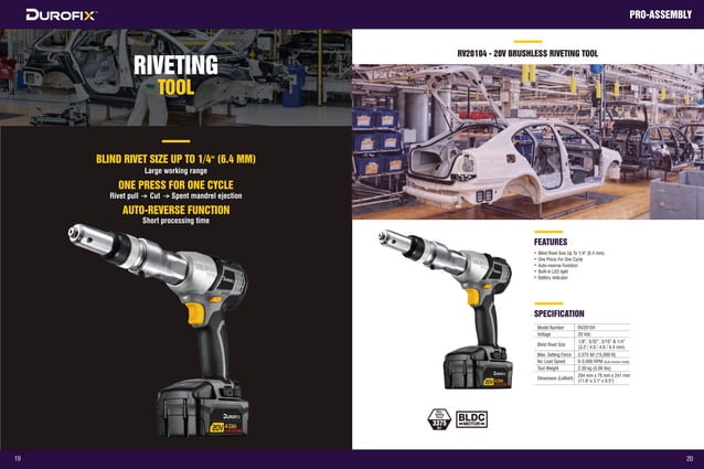 Durofix Pro Assembly Tools - Catalog.pdf | Internet of Things | Internet