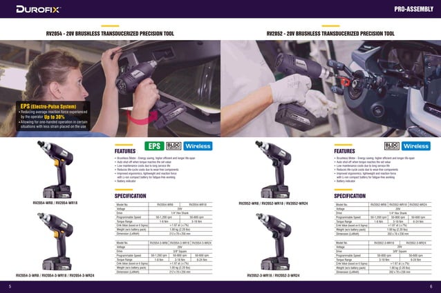 Durofix Pro Assembly Tools - Catalog.pdf | Internet of Things | Internet