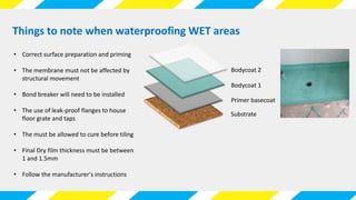 waterproofing Sealants & Silicone | PPTX