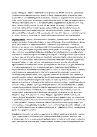 Durrësi | DOCX
