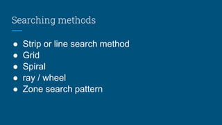 CRIME SCENE MANAGEMENT | PPTX