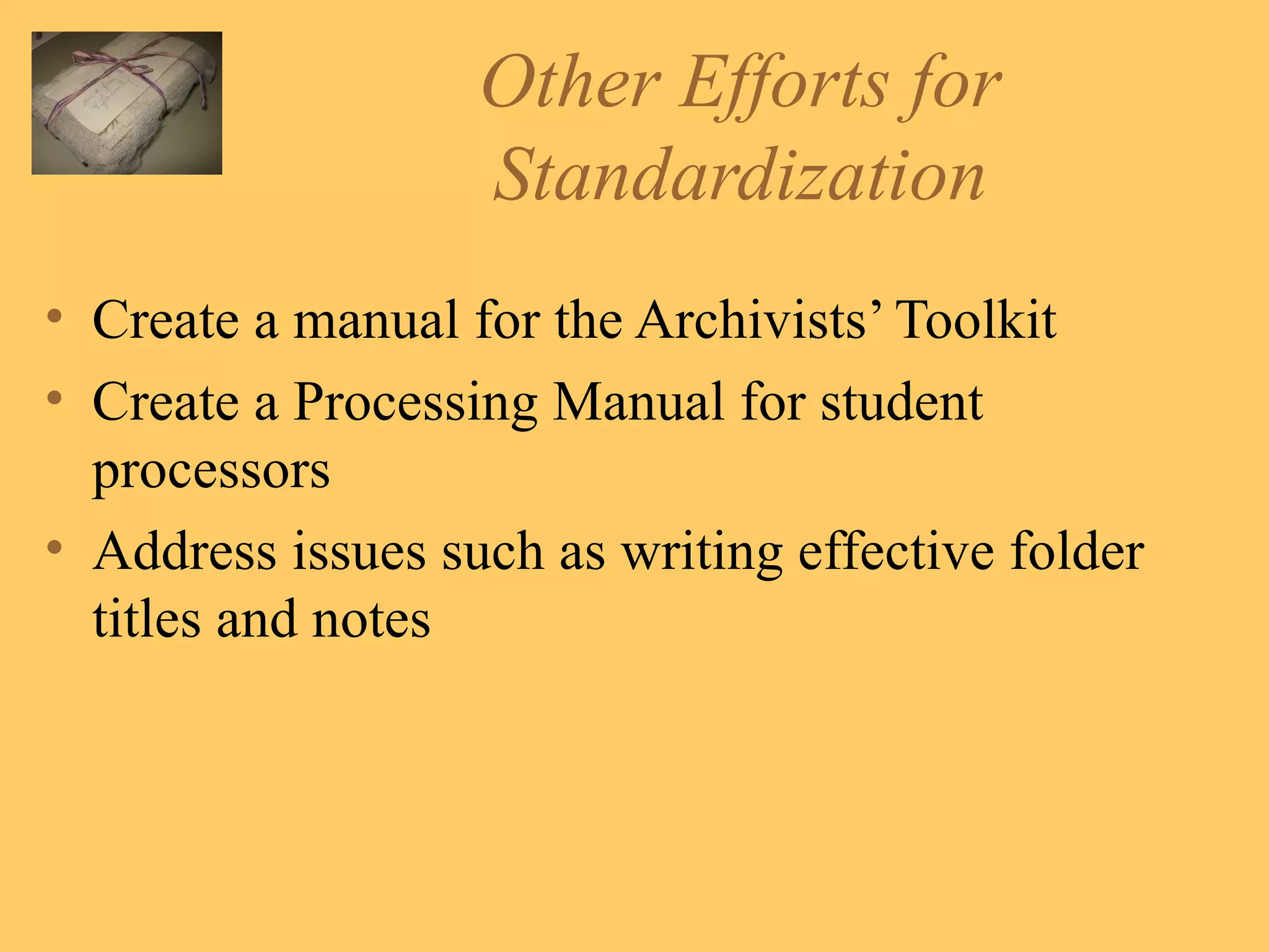 Minimal Processing with Maximal Description | PPT