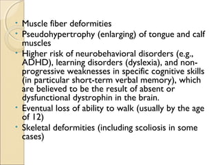 Duschenne’s Muscular Dystrophy | PPT | Physical Therapy | Wellness