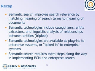 Implementing Semantic Search | PPT