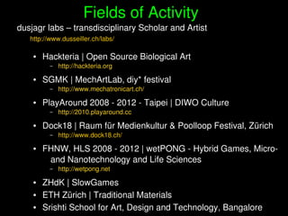 Dusjagr nano hacking_unili_01_intro | PPT