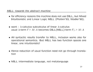 Linear Functional Programming | PPT