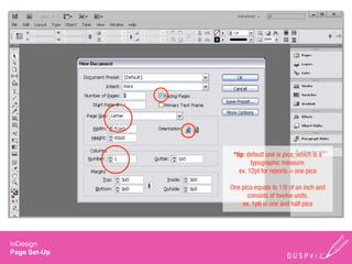 DUSPviz2012 InDesign | PPT