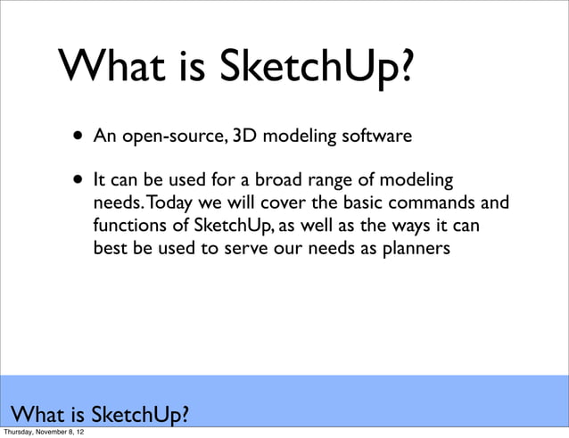 Duspviz sketchup | PPT