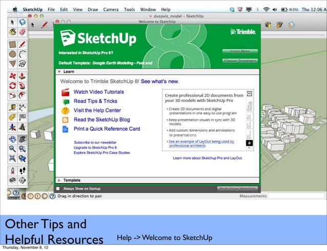 Duspviz sketchup | PPT