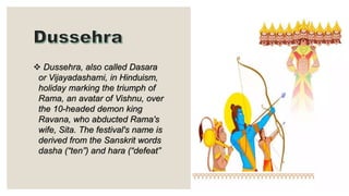 Dussshera ppt | PPTX