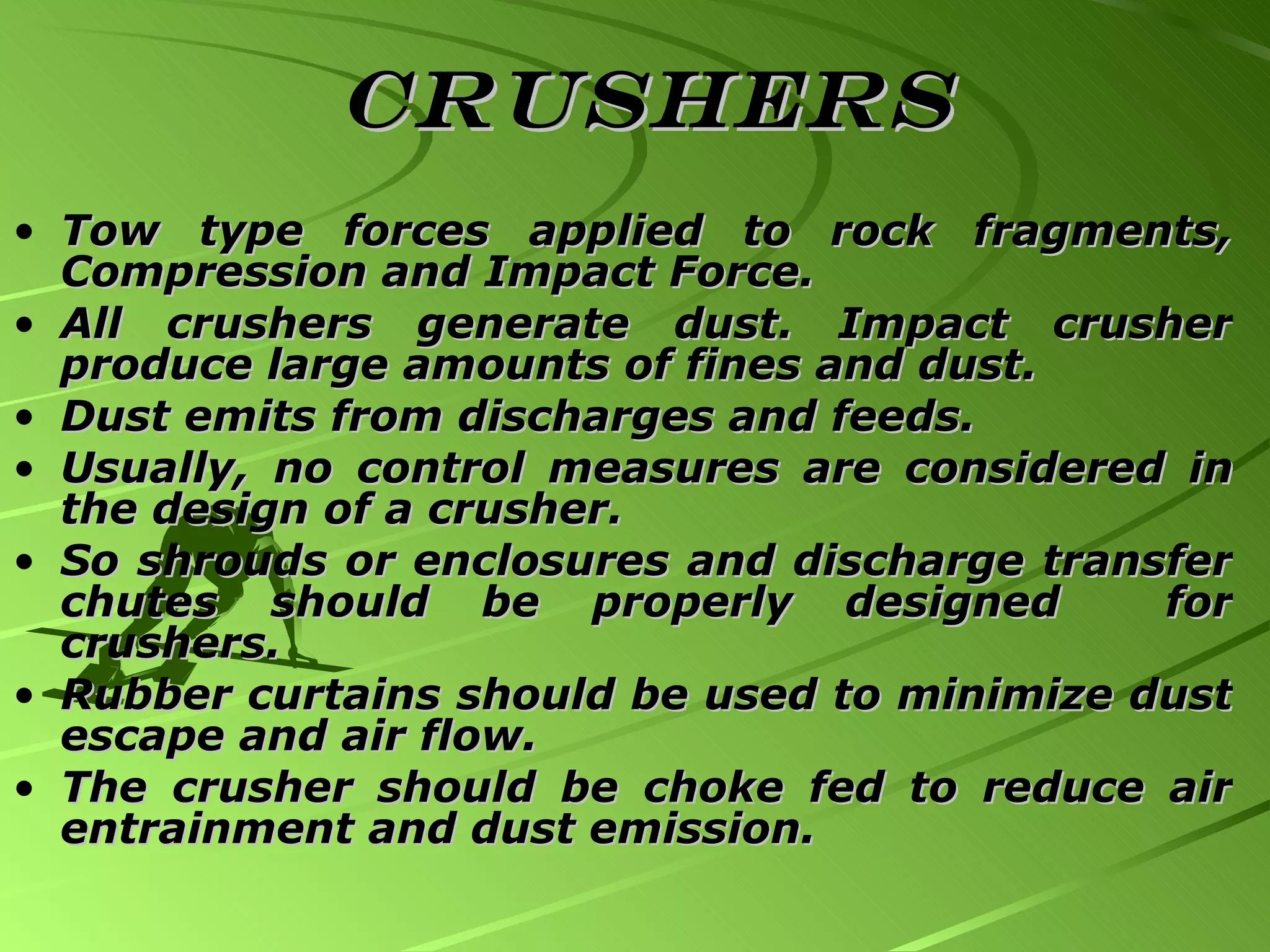 Dust Suppression System | PPT