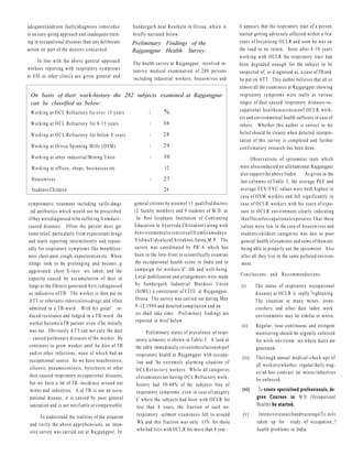 Dust-Caused Respiratory Occupational Diseases | PDF