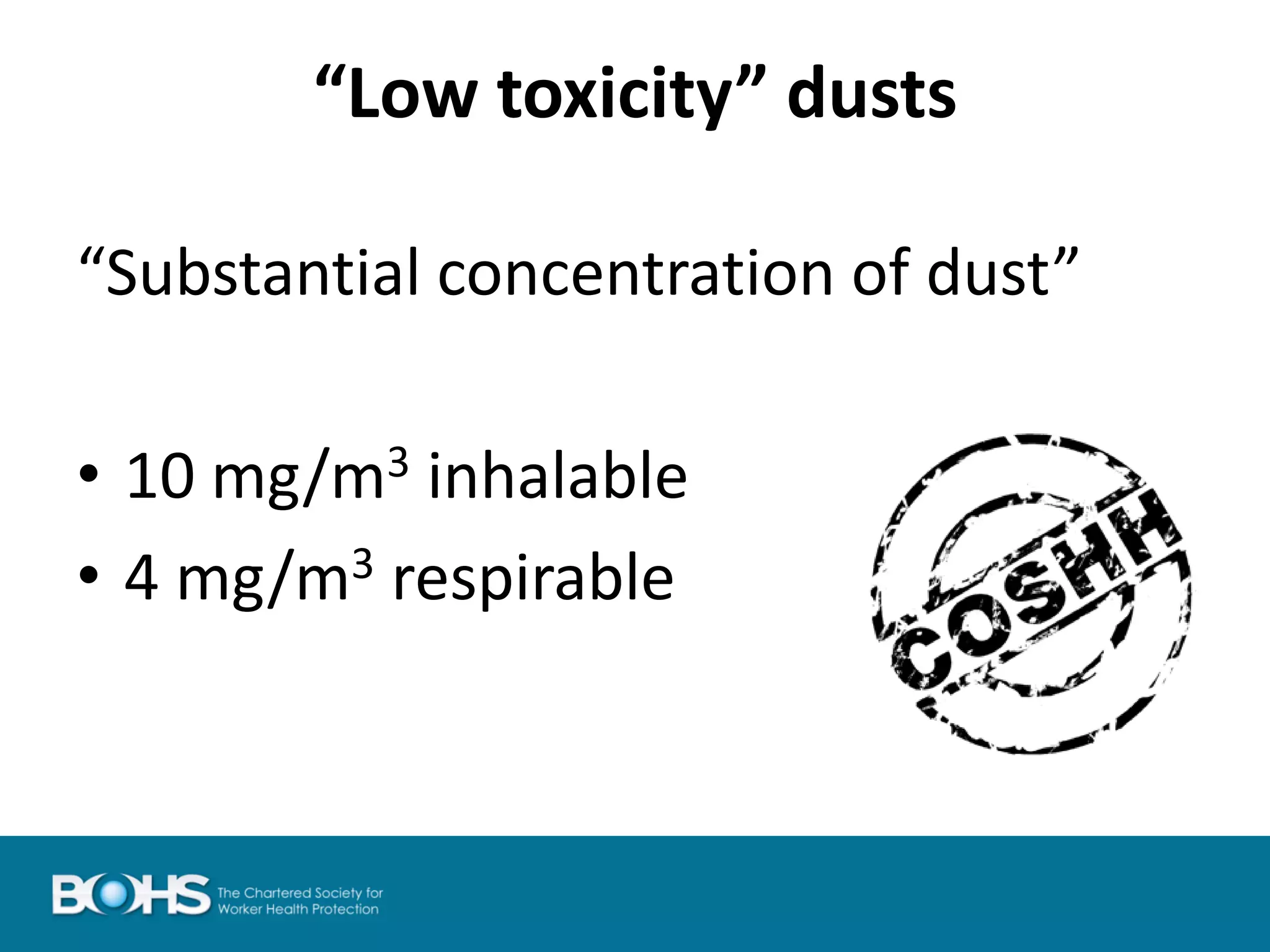 Dust exposure, effects, limits, control | PDF | Lung and Respiratory ...