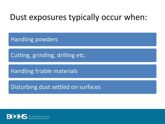 Dust exposure, effects, limits, control | PDF | Lung and Respiratory ...