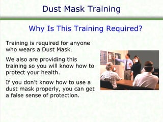 Dust Mask Safety Training | PPT